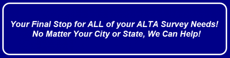 ALTA Table A Items List | ALTA Land Survey