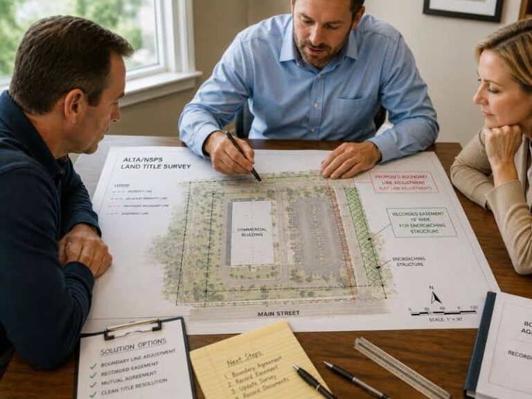 What Happens If an ALTA Survey Reveals an Encroachment? | ALTA Land Survey
